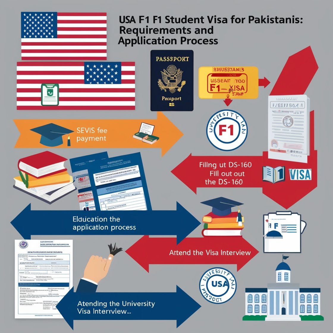 USA F1 Student Visa for Pakistanis: Requirements and Application Process